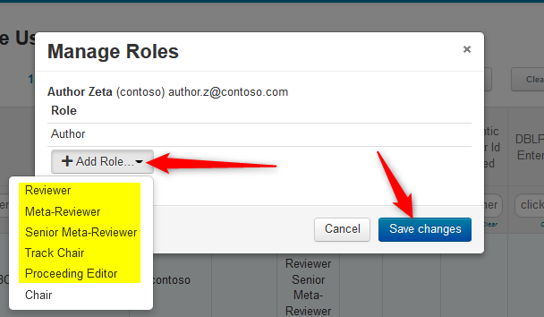 CHAIR HOW-TO: Manage Conference Users Page | Microsoft Conference ...