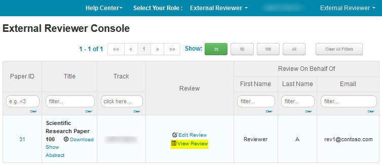 HOW-TO: External Reviewer | Microsoft Conference Management Toolkit ...