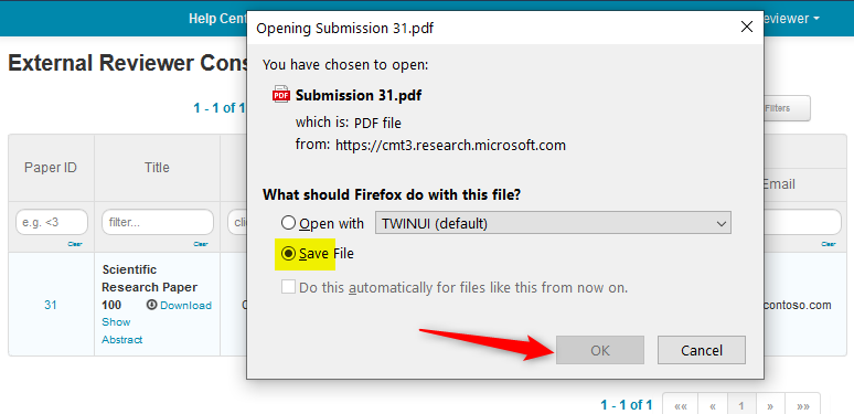 HOW-TO: External Reviewer | Microsoft Conference Management Toolkit ...