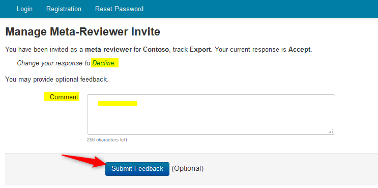HOW-TO: Meta-Reviewer Accept Invite | Microsoft Conference Management ...